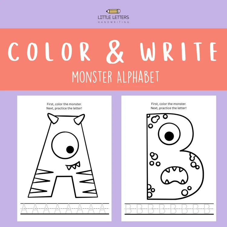 Near Point Copying Packet — Little Letters