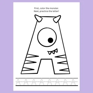 Near Point Copying Packet — Little Letters