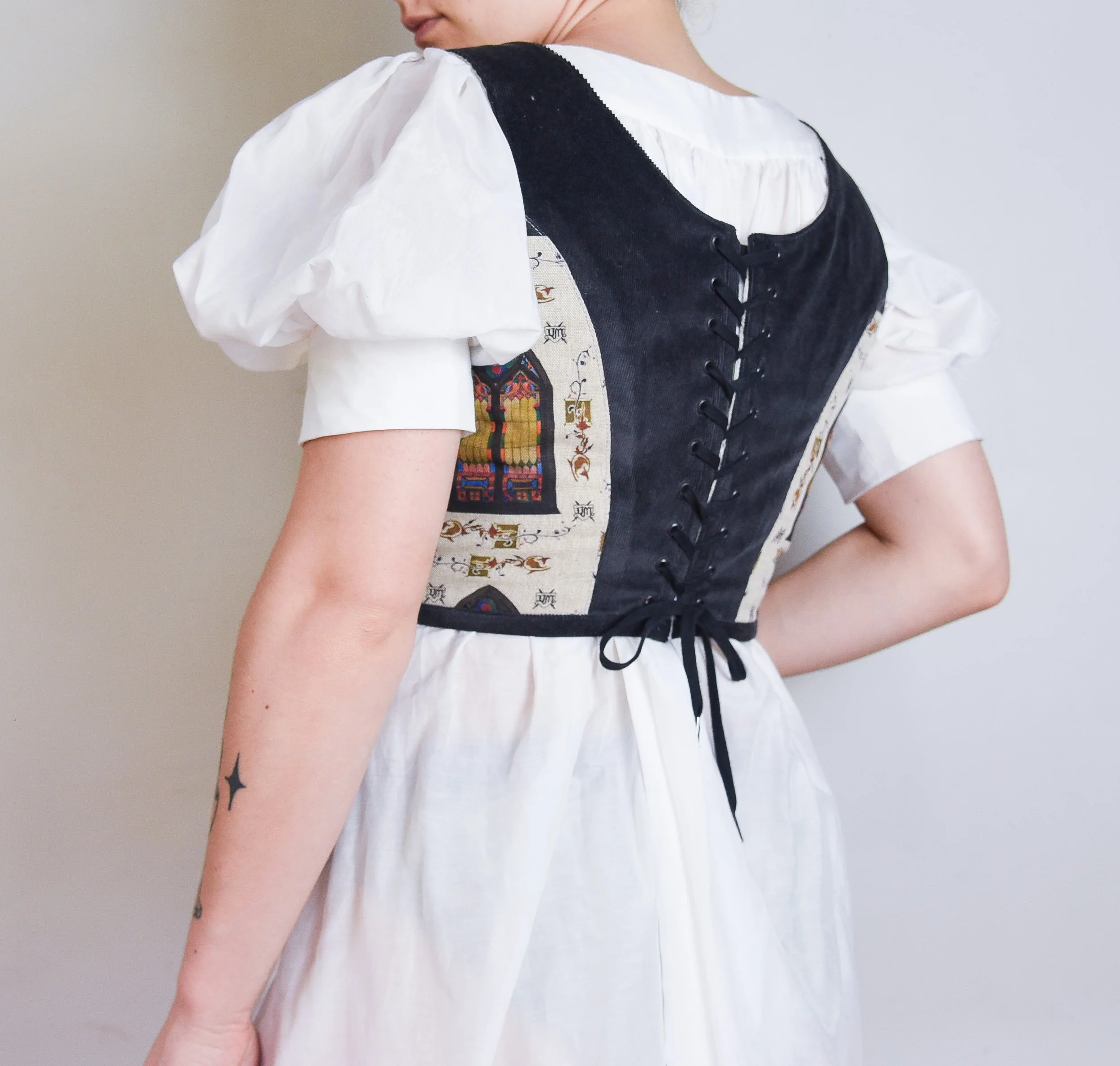 Handmade & Sustainable Gothic Corset Top — VON MYRCE