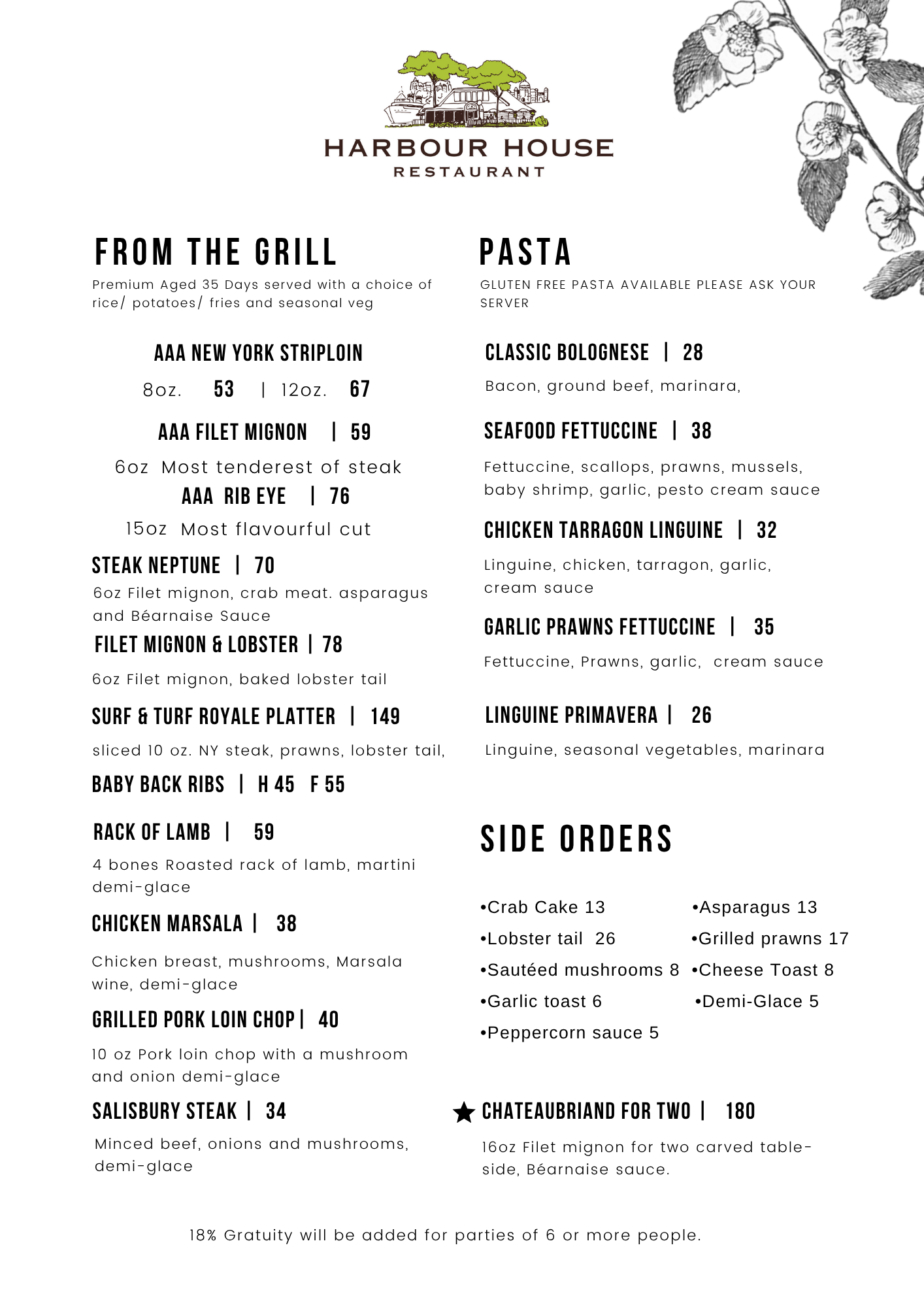 Eat — VICTORIA HARBOUR HOUSE