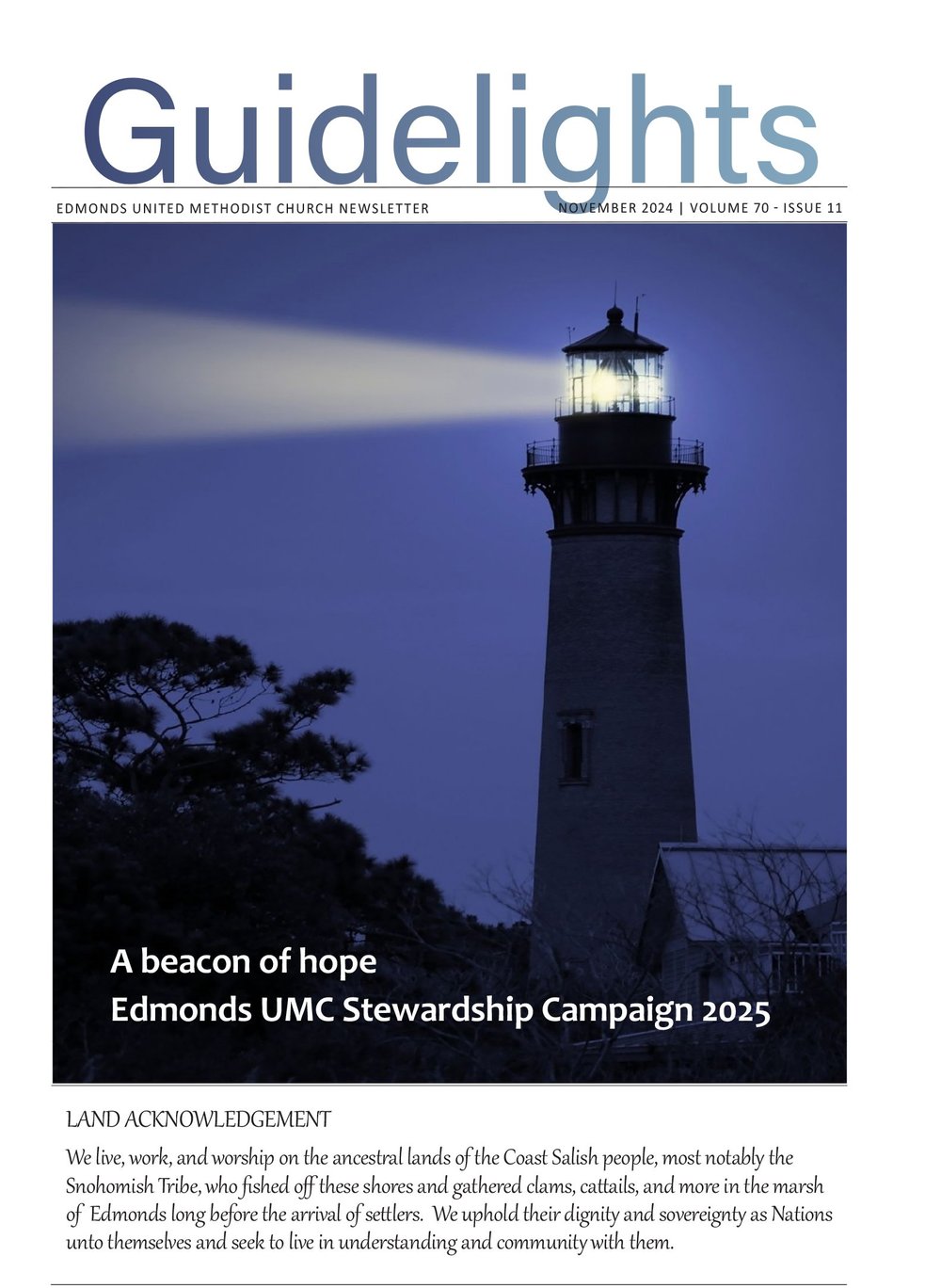 Newsletter — Edmonds United Methodist Church