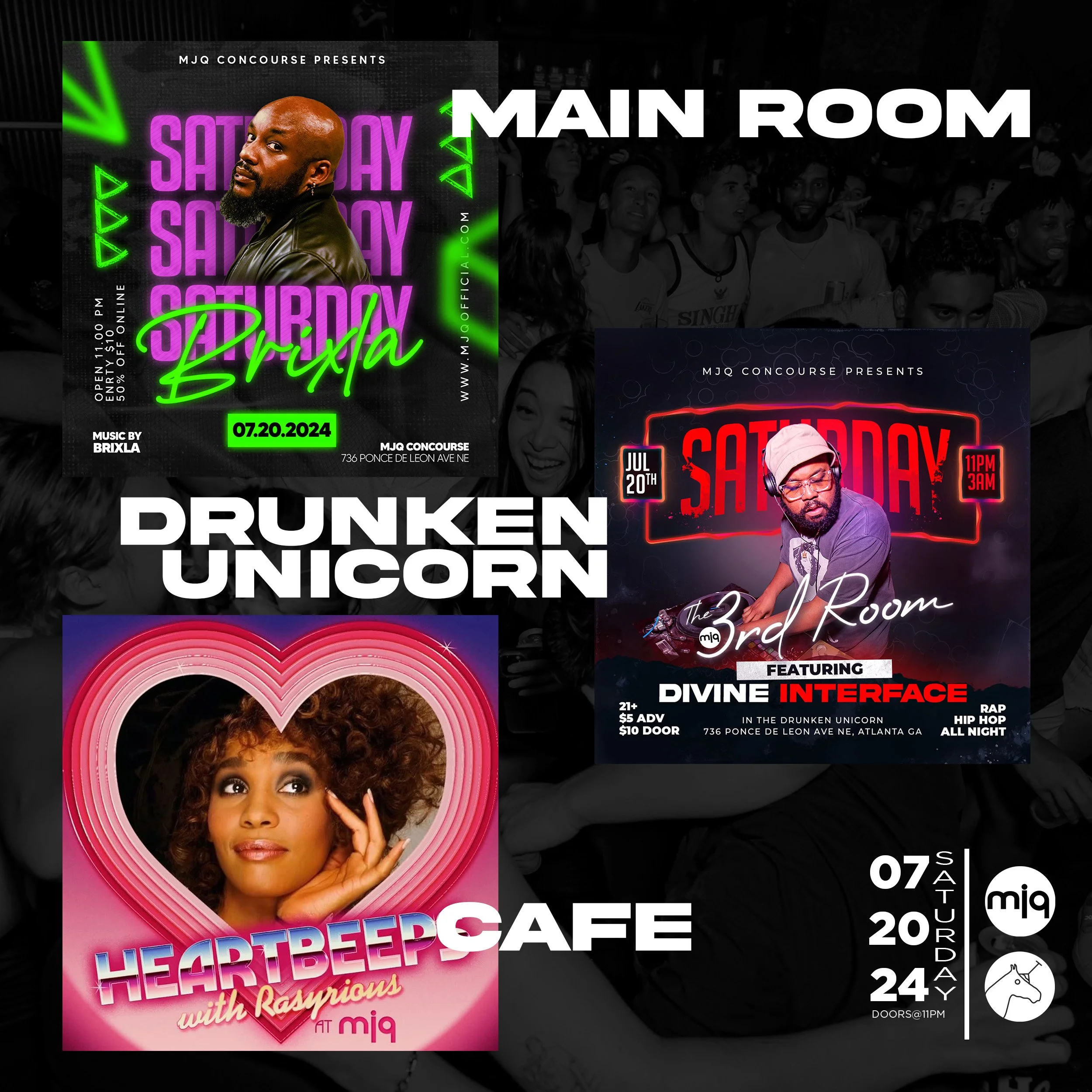 MJQ EVENTS — MJQ CONCOURSE