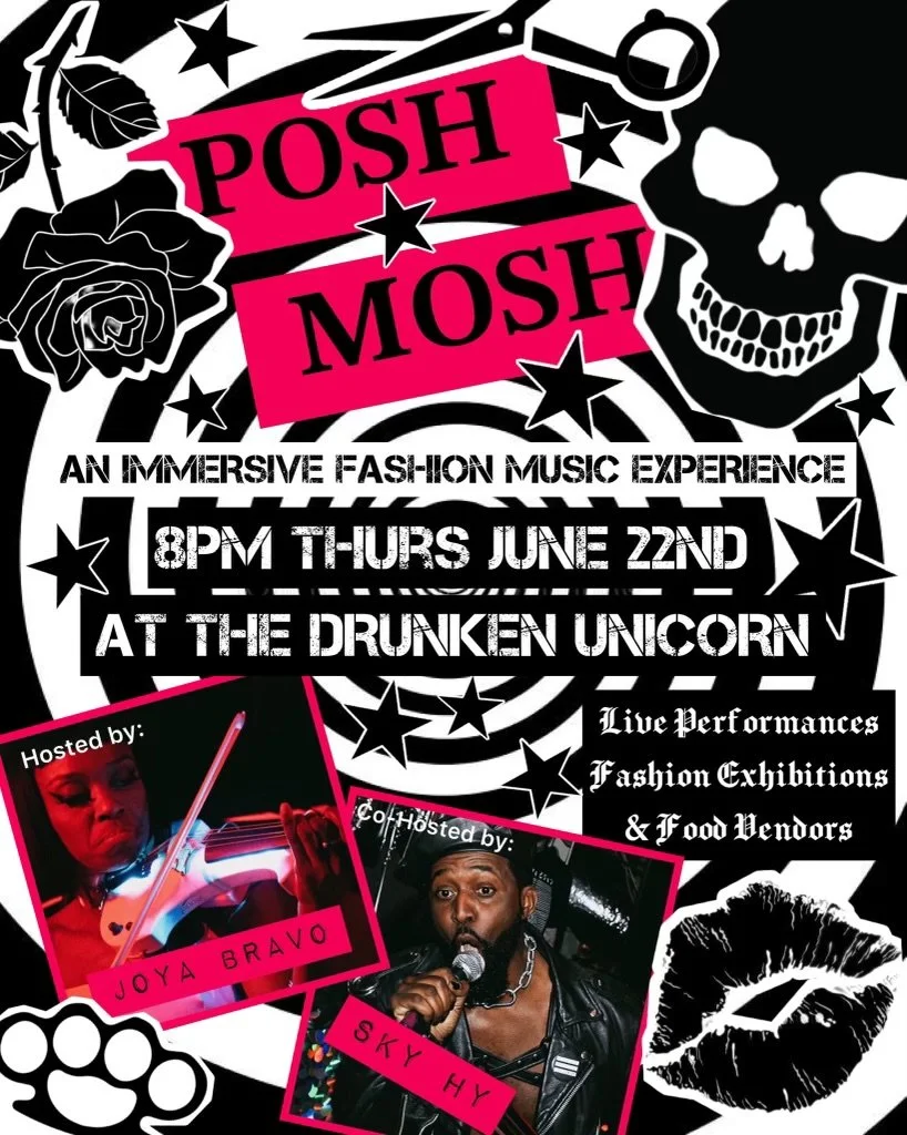 THE POSH MOSH: Hosted by Joya Bravo and Sky Hy — MJQ CONCOURSE