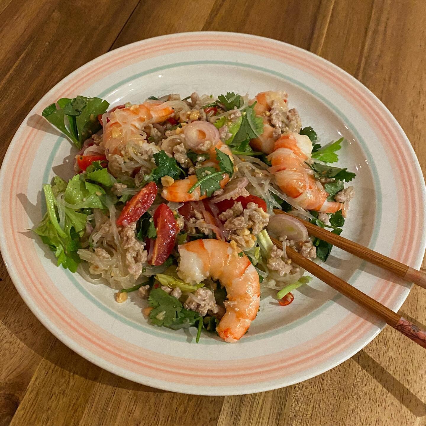 Shrimp Japchae (Korean Glass Noodles) — Remorseless Eating Machine