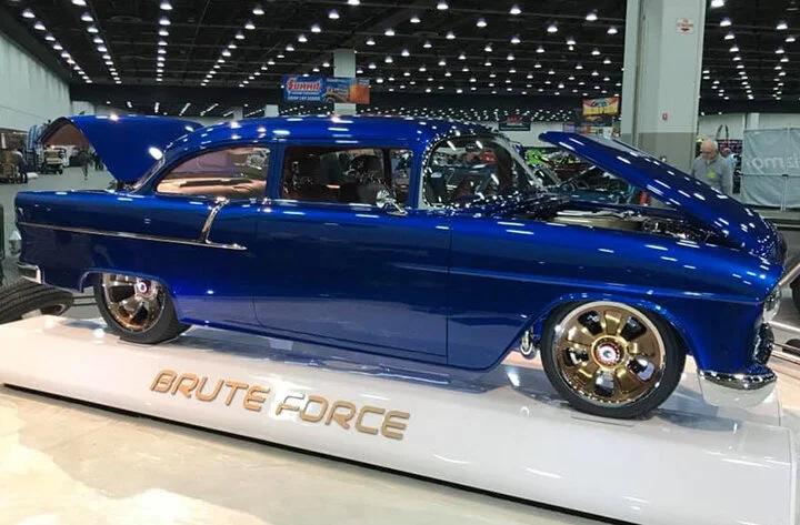 Bob Matranga’s 800 hp, 540 ci, Twin-Turbo Merlin, ’55 Chevy ‘Brute ...