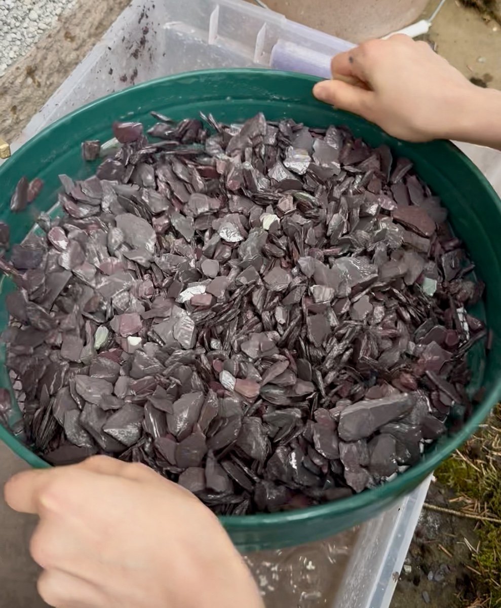 where to find slate for mosaics — Rachel Davies Mosaics
