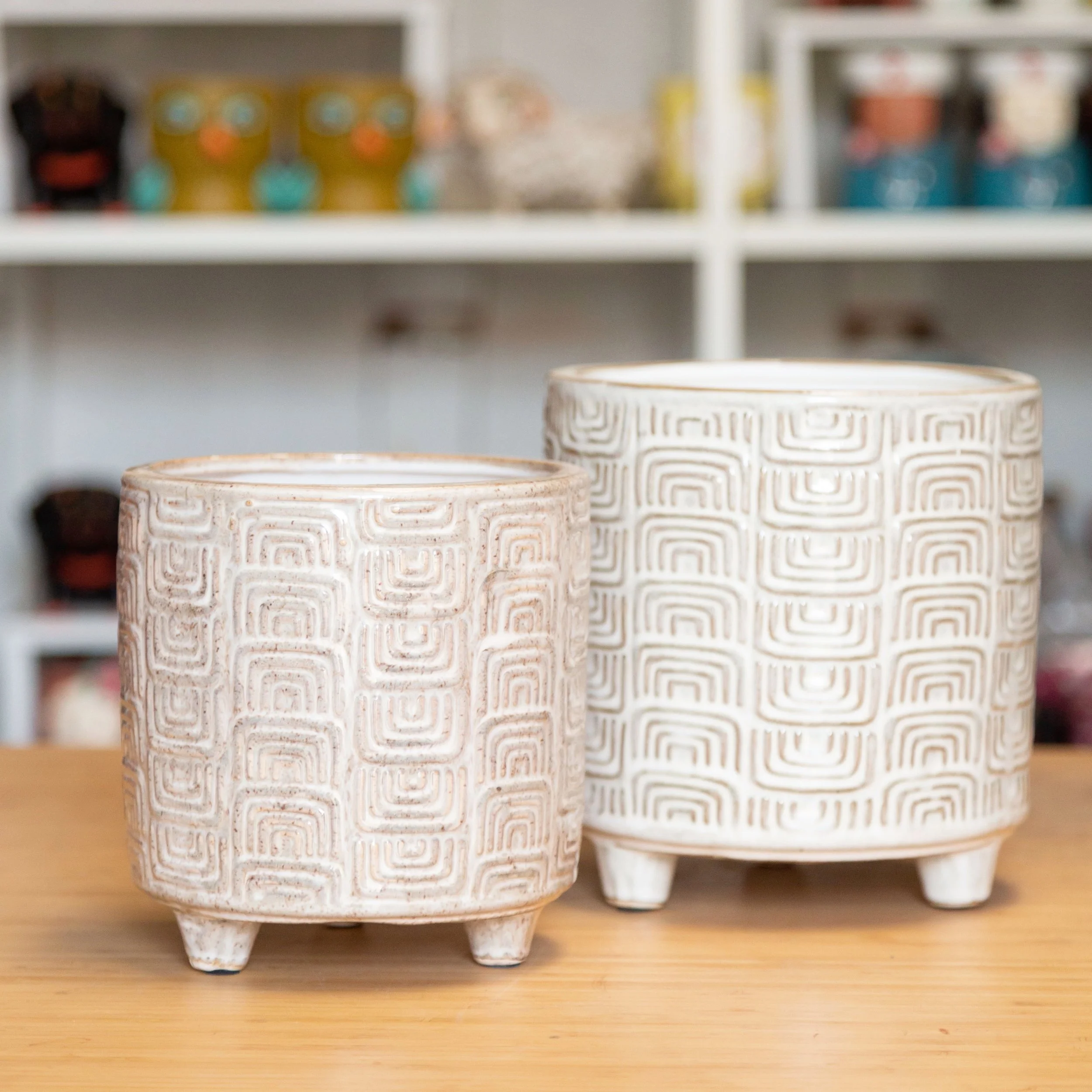 Dreamy pink matte planters — Stayin' Alive Succulents