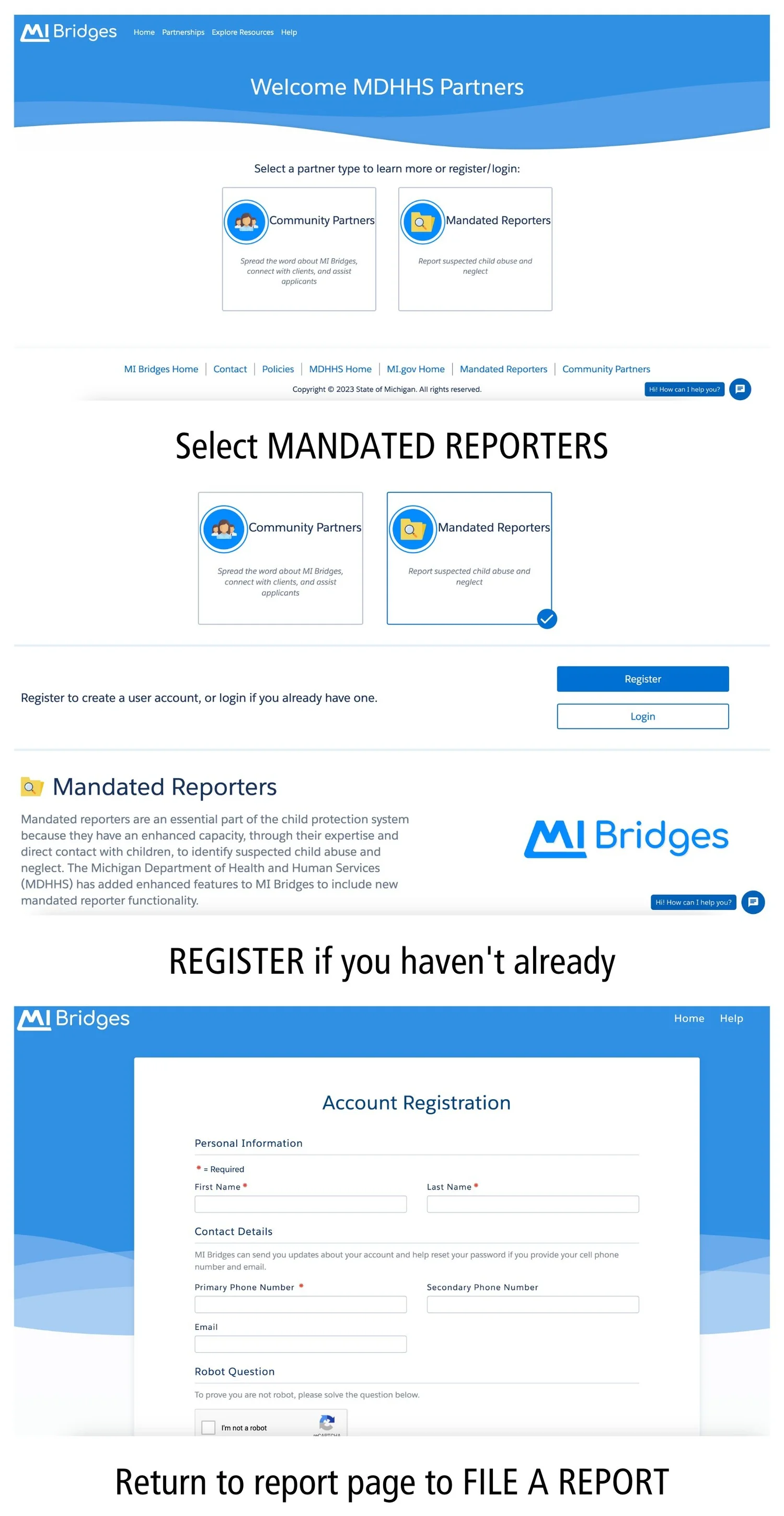 Mandated Reporting — Traverse Bay Children's Advocacy Center