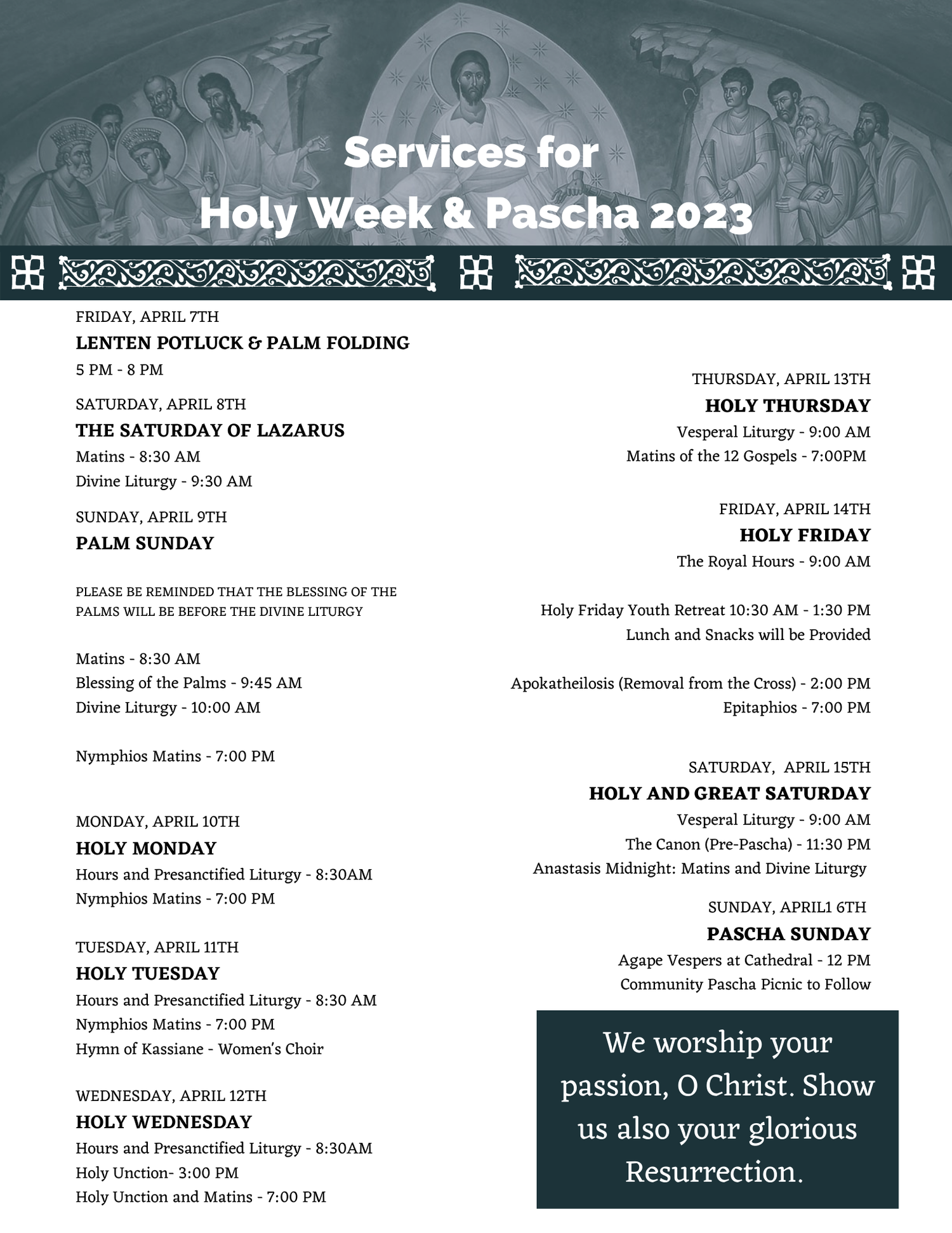 News — Greek Orthodox Cathedral of the Ascension