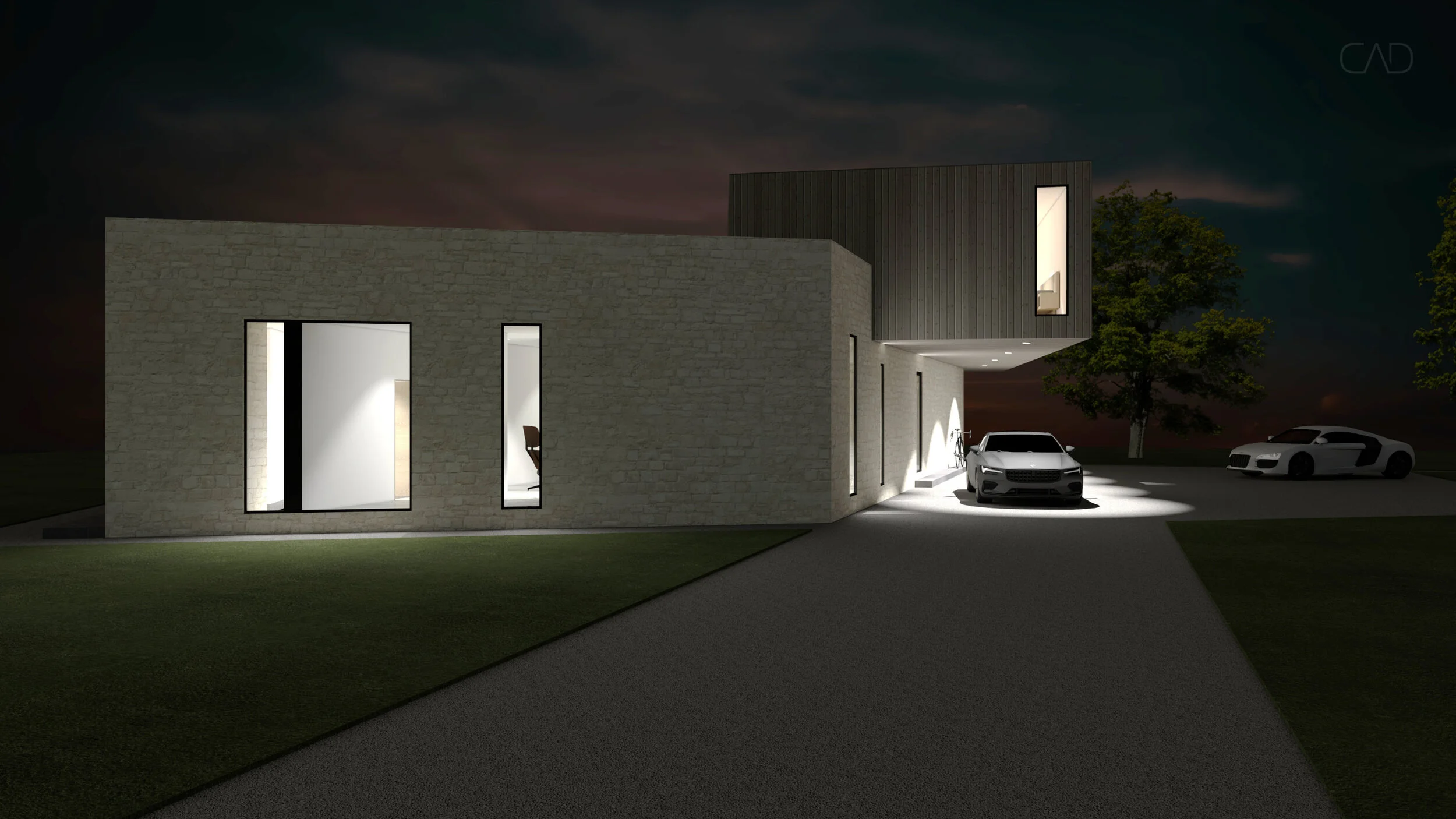 Contemporary new build masonry home designs — Somerset Architectural ...