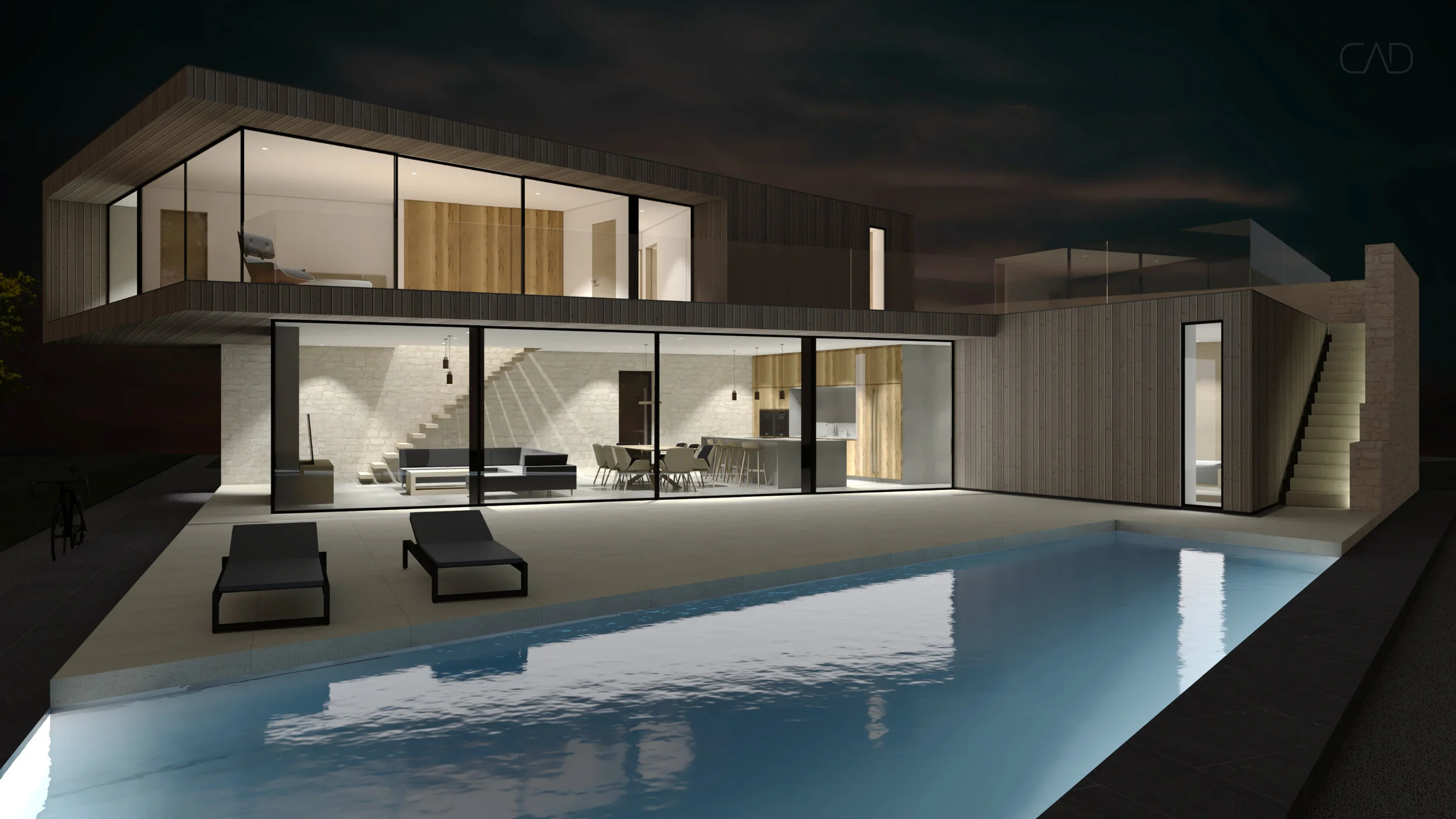 Contemporary new build masonry home designs — Somerset Architectural ...