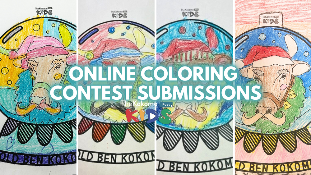 Old Ben Christmas Coloring Contest Submissions — The Kokomo Post