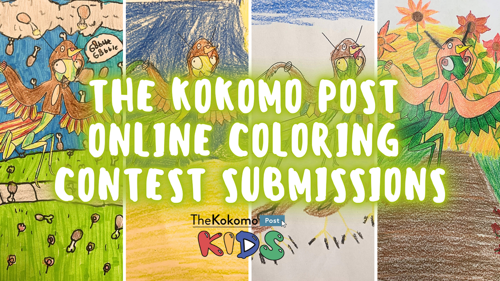 Turkey-Mantis Coloring Contest Submissions — The Kokomo Post