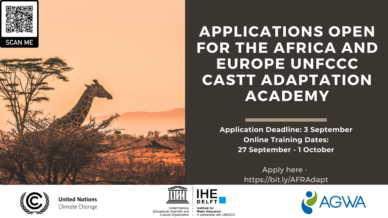 Applications Open for the Africa and Europe Region UNFCCC CASTT ...