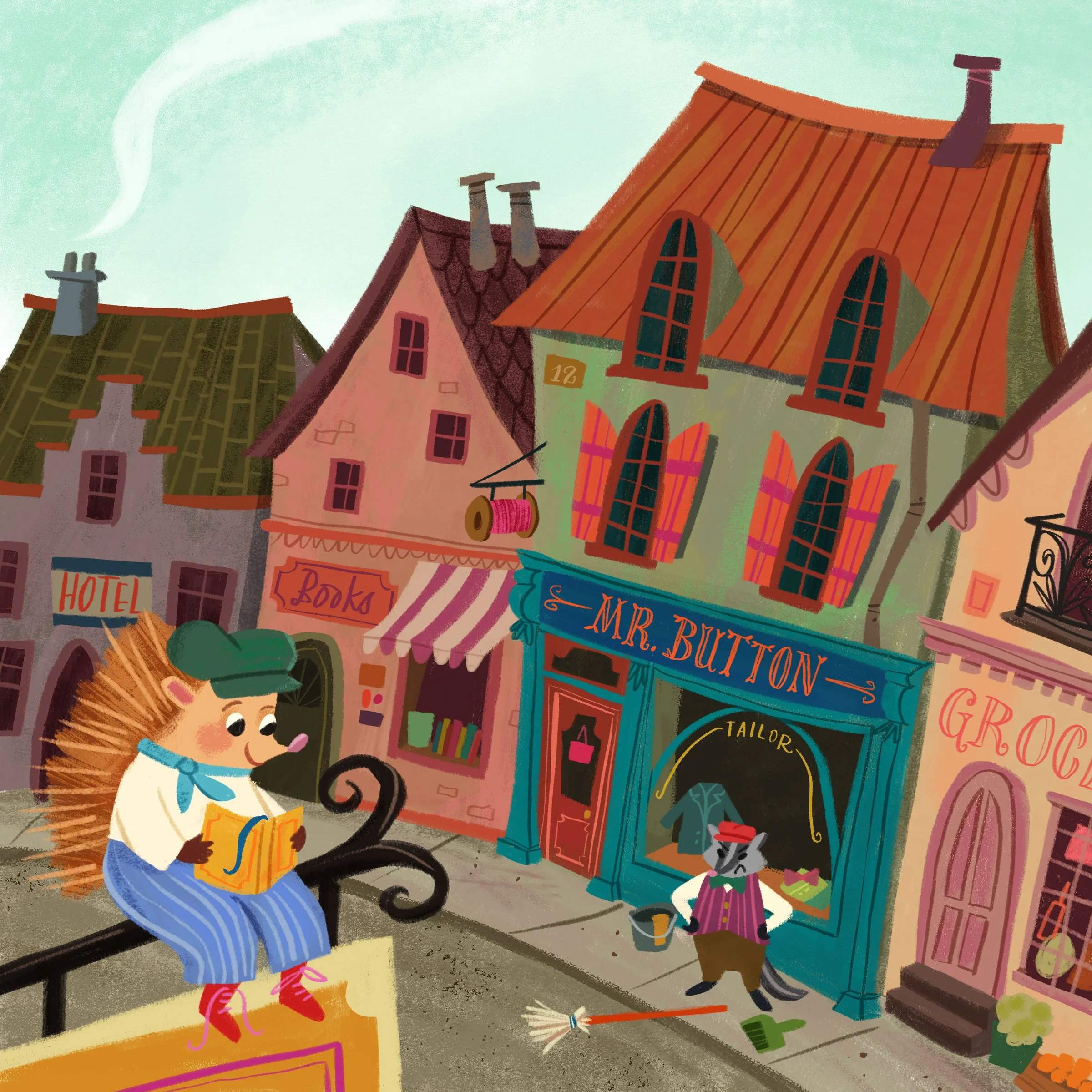 Peter Button — Kaly Quarles Illustration + Art
