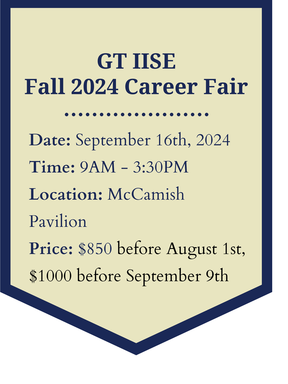 Career Fair — IISE at Georgia Tech