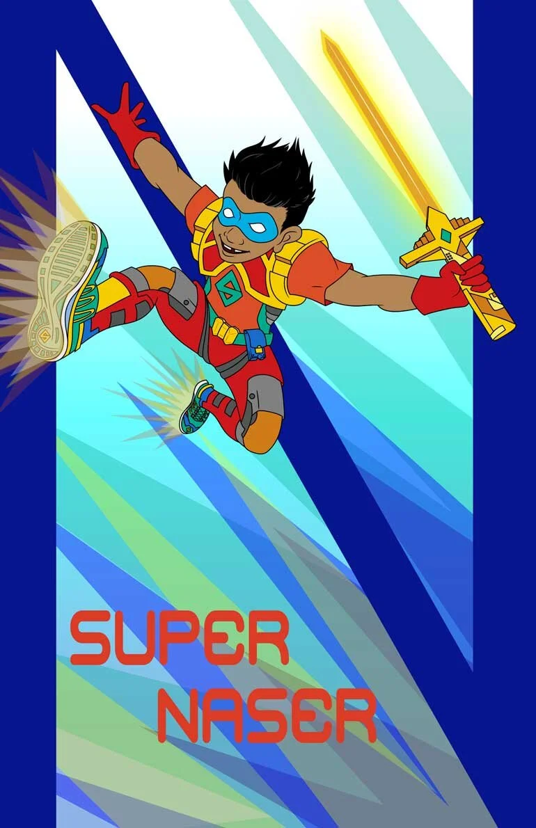 Look at Me! Exhibit — The Superhero Project