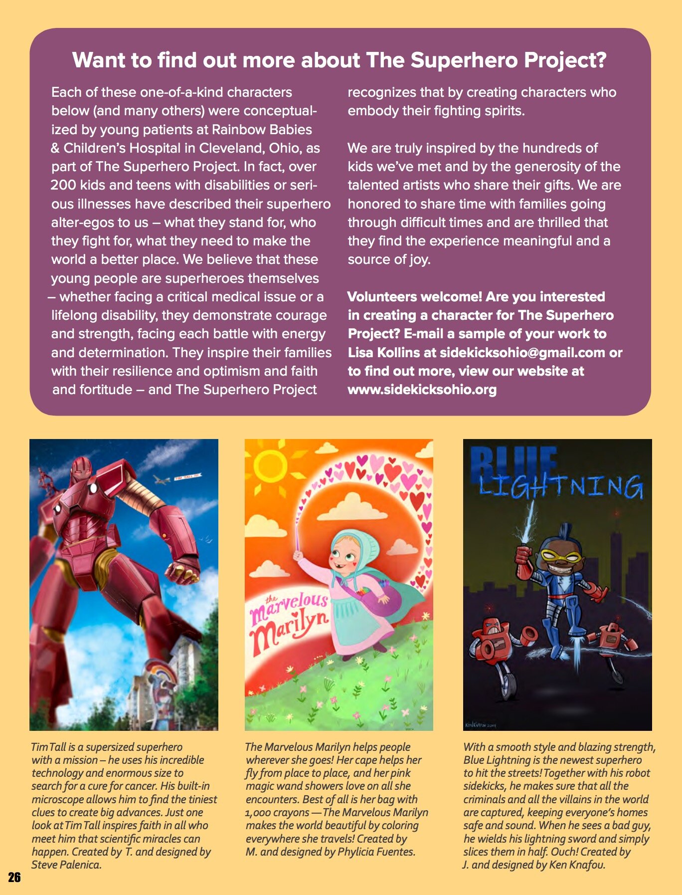 The International Society of Caricature Artists features The Superhero ...