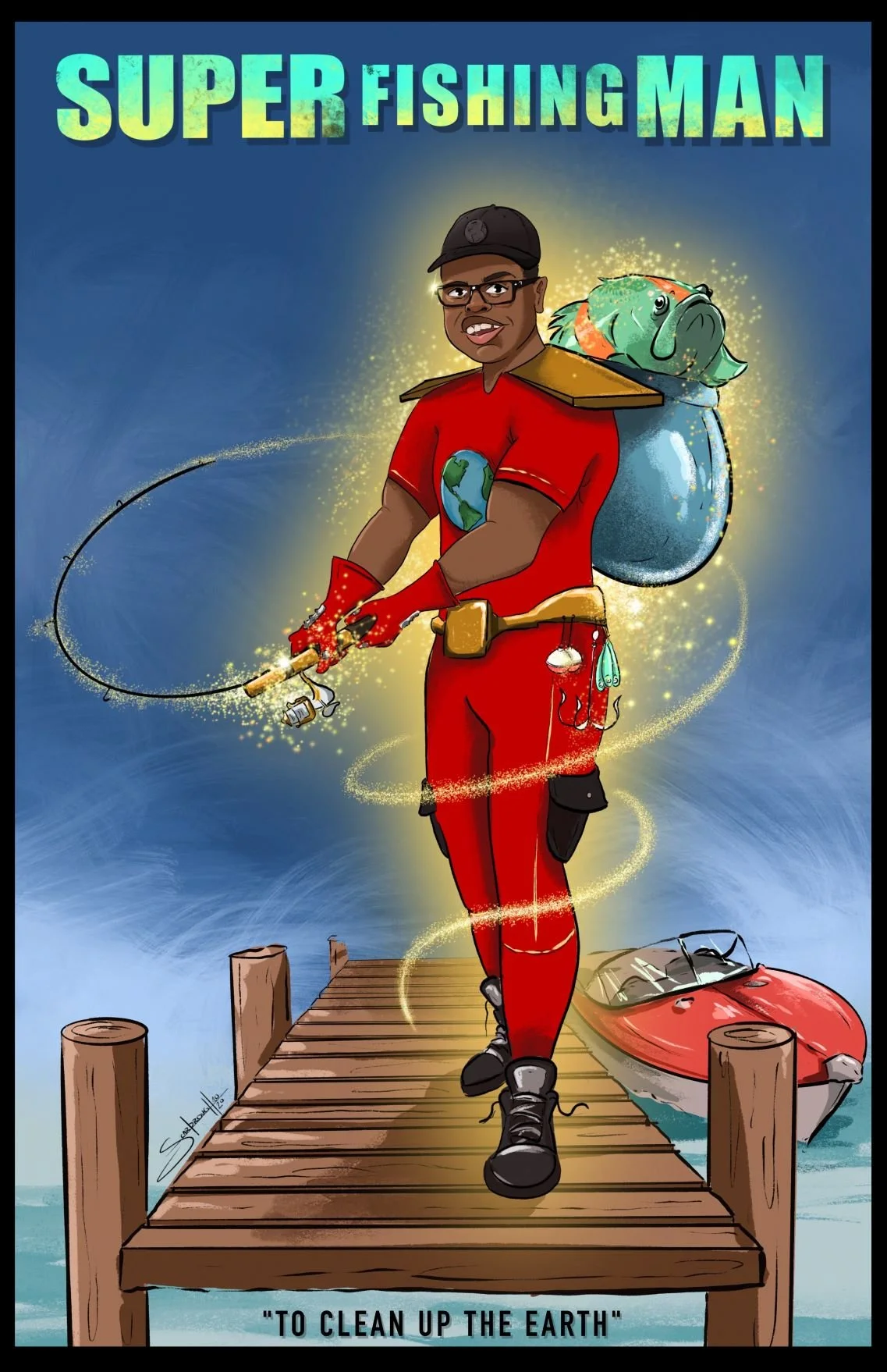 Look at Me! Exhibit — The Superhero Project