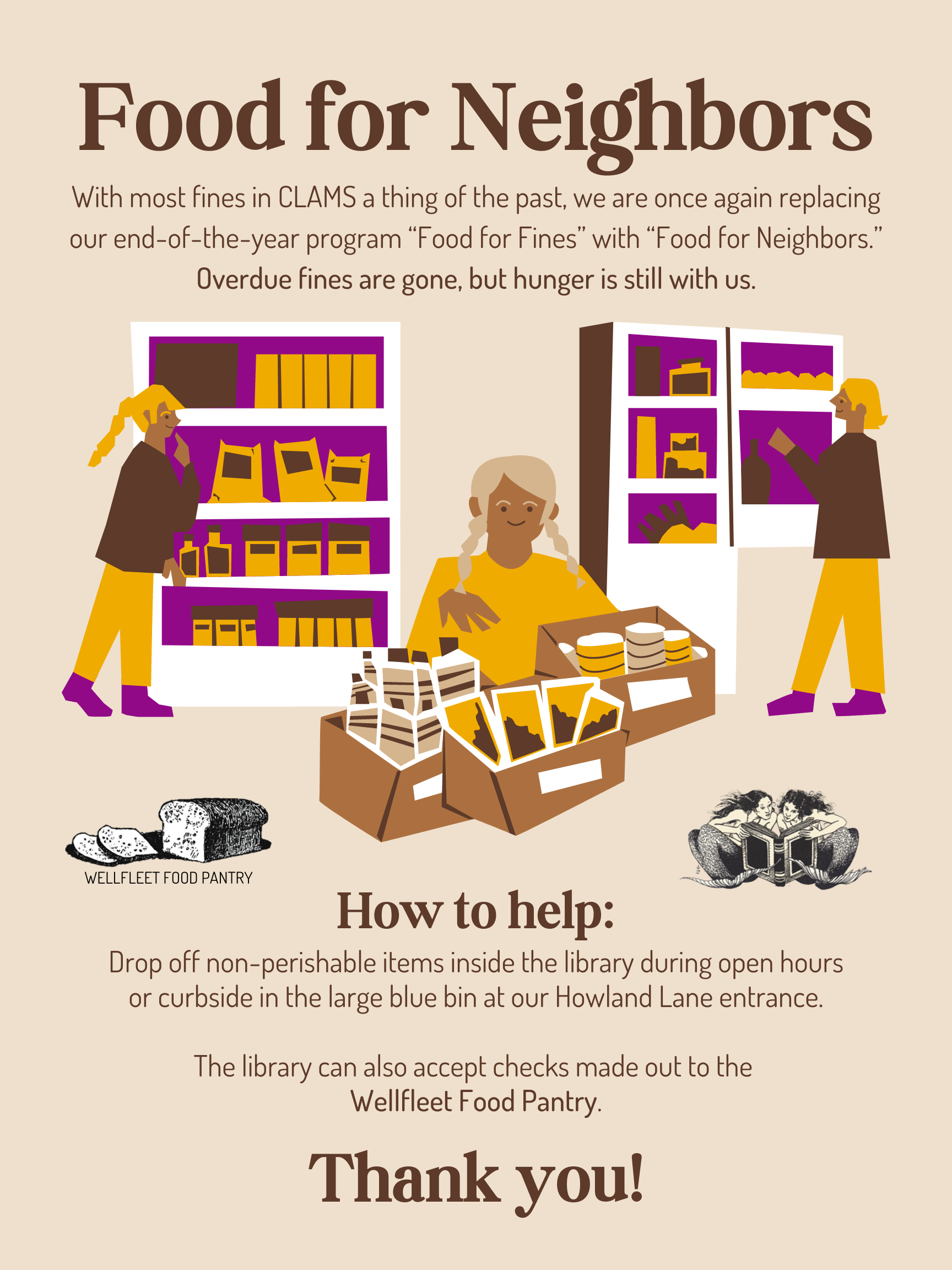 Food for Neighbors — Wellfleet Public Library