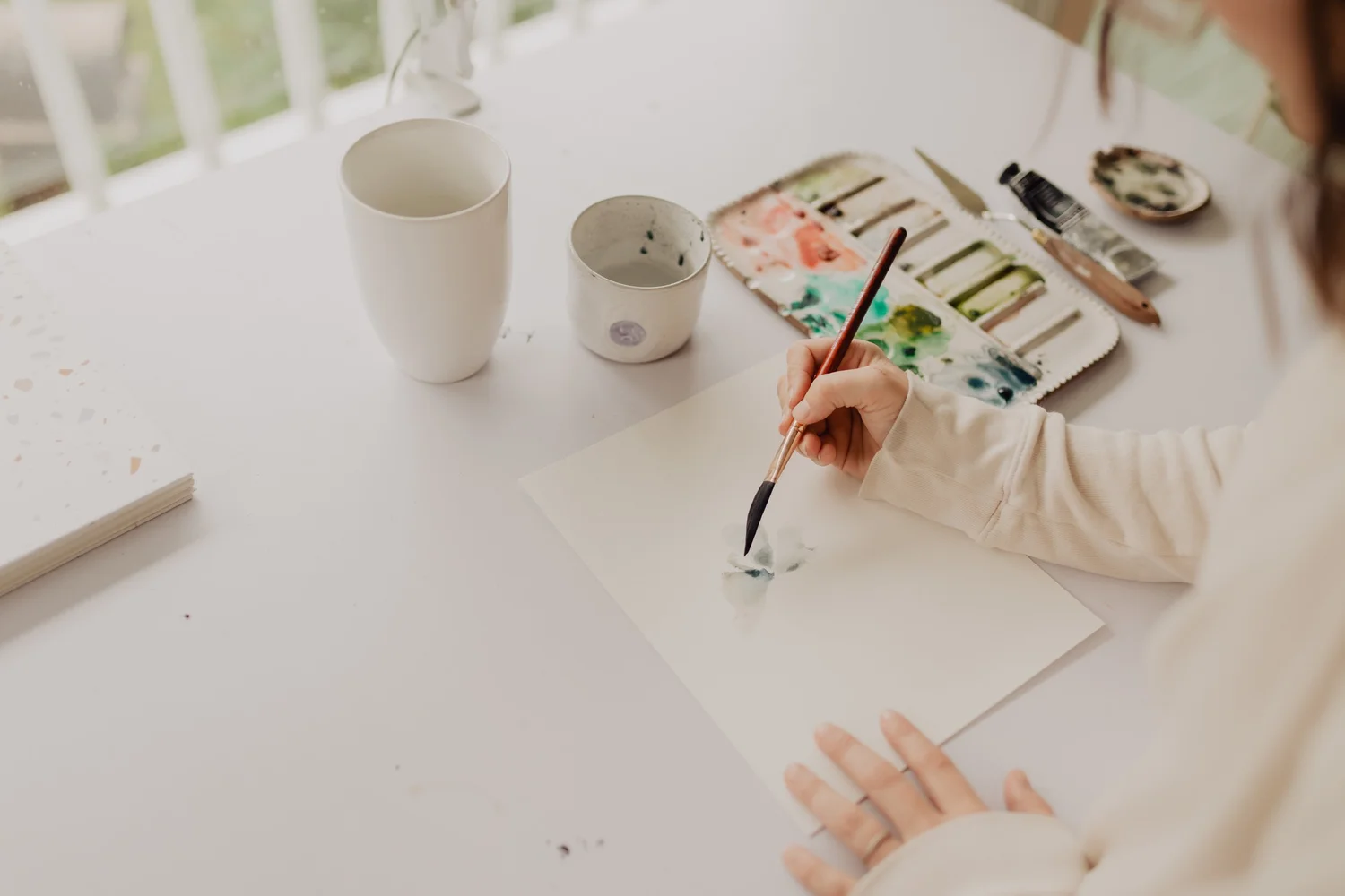 Atlanta abstract Artist - Emily Newman of Emily Anne Art Studio ...