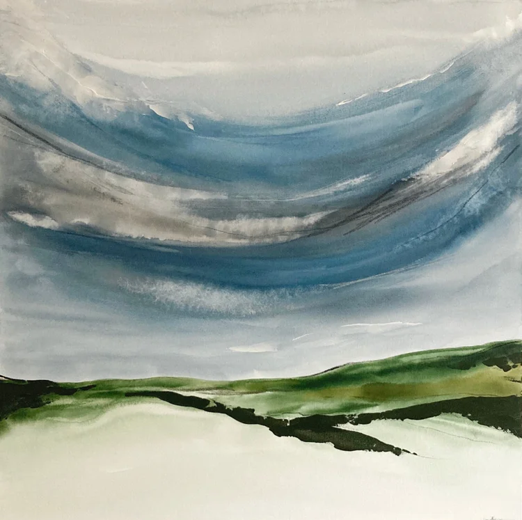 Large Original Abstract Landscape paintings by Emily Newman — Emily ...