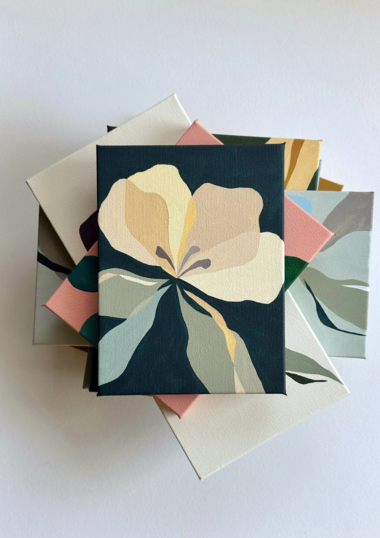 Atlanta abstract Artist - Emily Newman of Emily Anne Art Studio ...