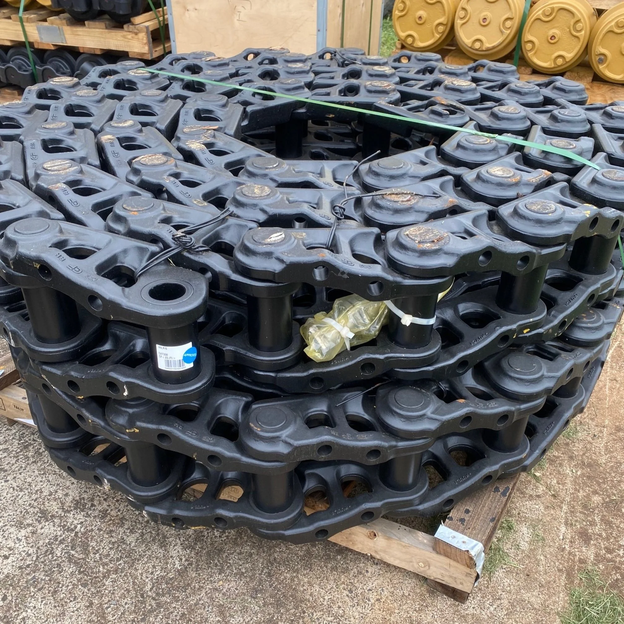 6Y2754 (2131971) 49 Link Track Chain Assembly suit Caterpillar 330 ...