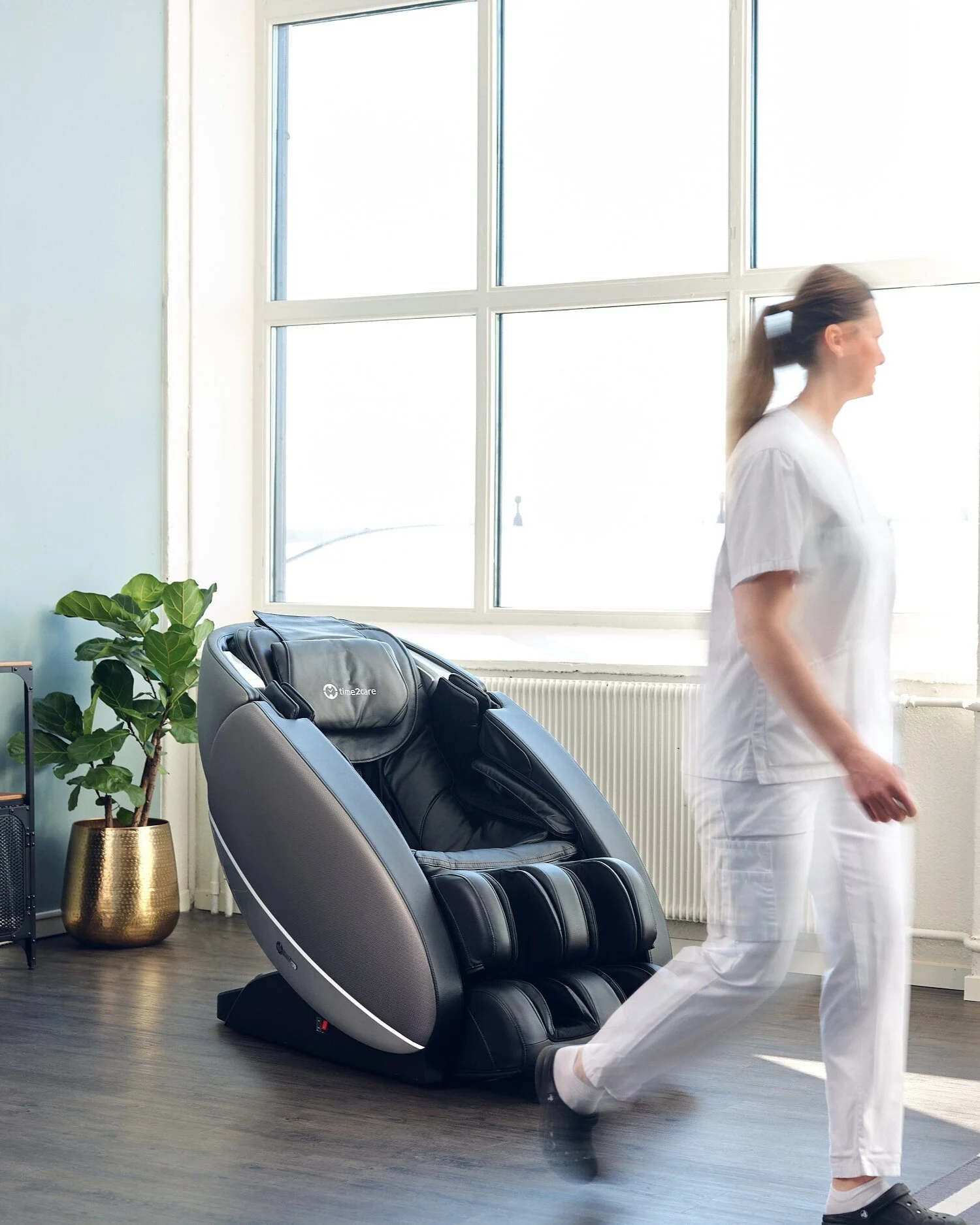 Time2Care - Bättre arbetsmiljö och återhämtning med massagestol