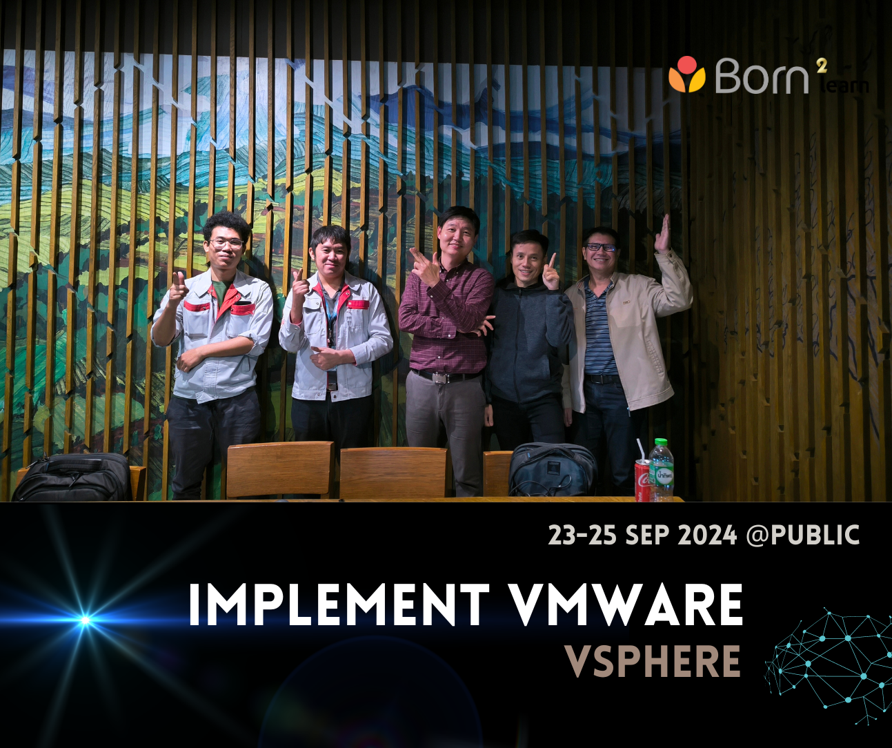 อบรม VMware vSphere (23-25 ก.ย. 2567)@Public — Born2Learn