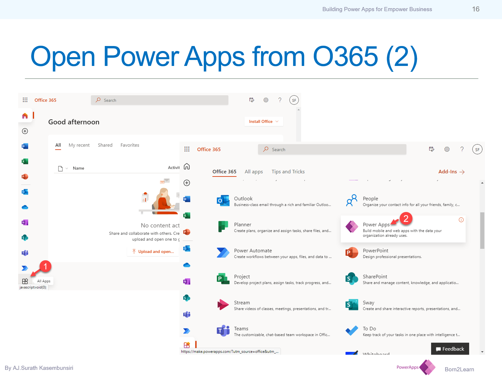 Course: Building Power Apps for Empower Business — Born2Learn