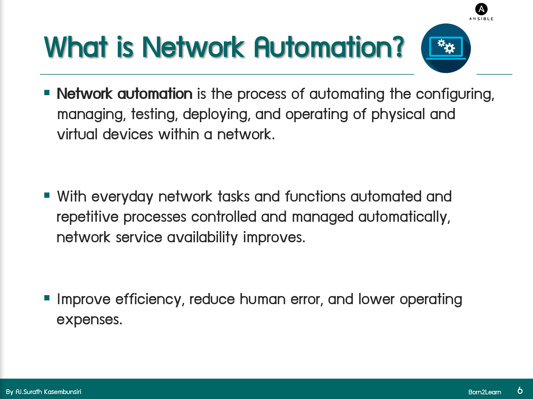 Course: Configuration Management with Ansible — Born2Learn