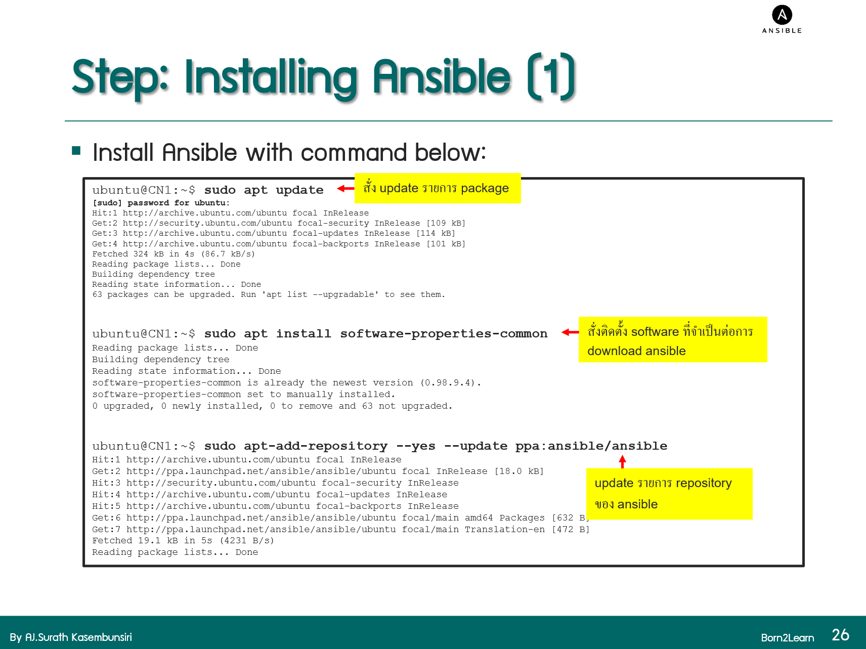 Course: Configuration Management with Ansible — Born2Learn