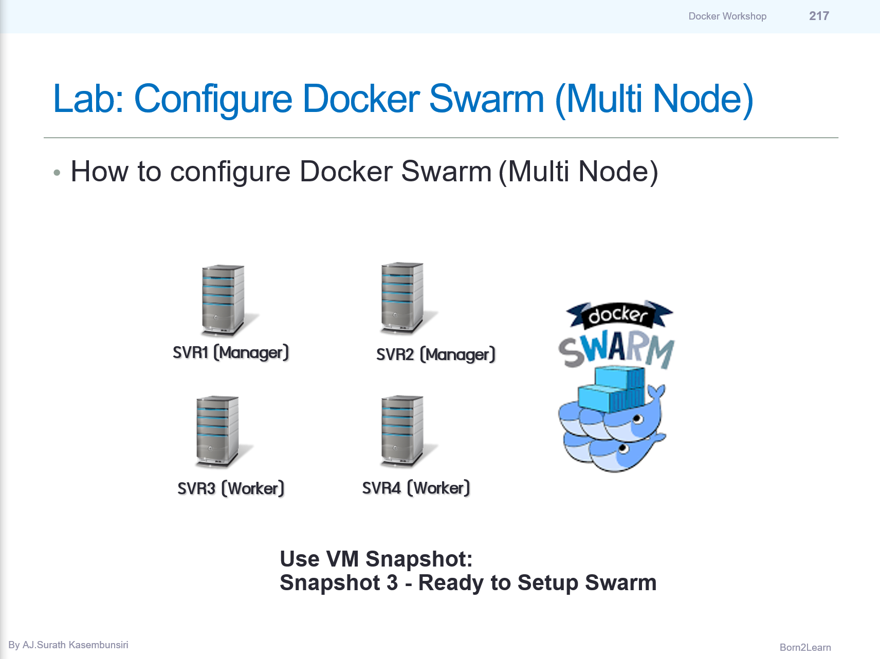 อบรม Docker สำหรับผู้เริ่มต้น — Born2Learn