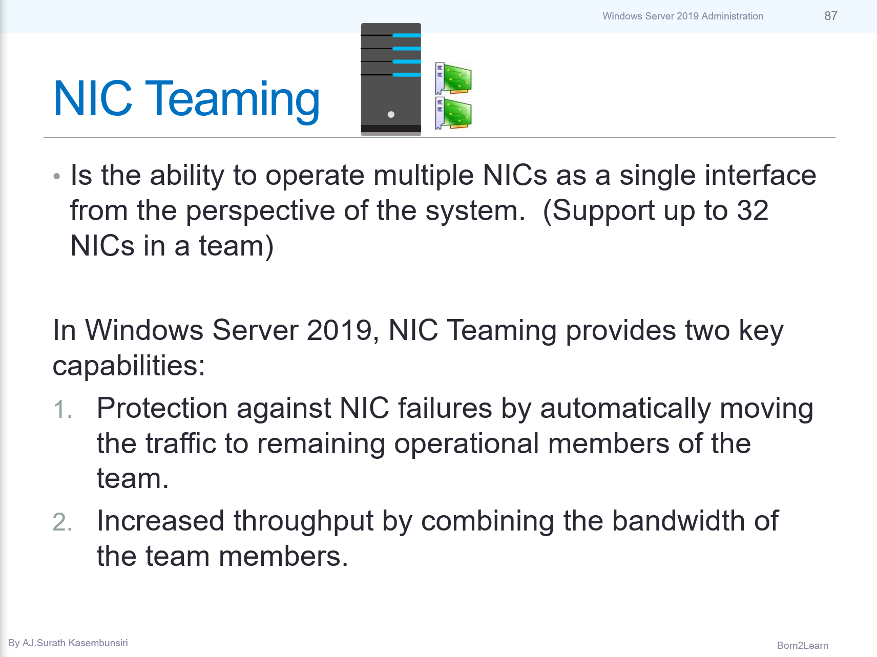 อบรม windows server — Born2Learn