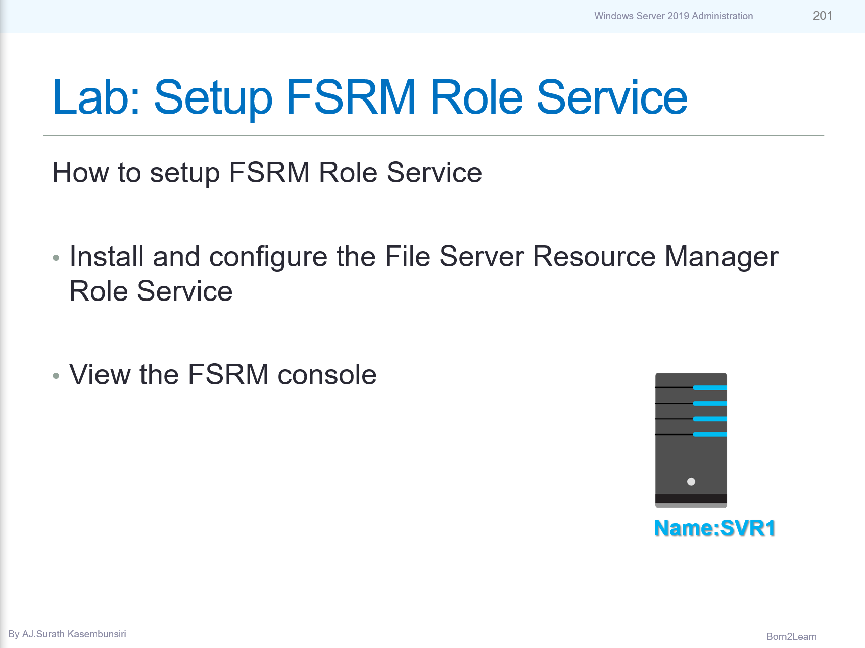 อบรม windows server — Born2Learn