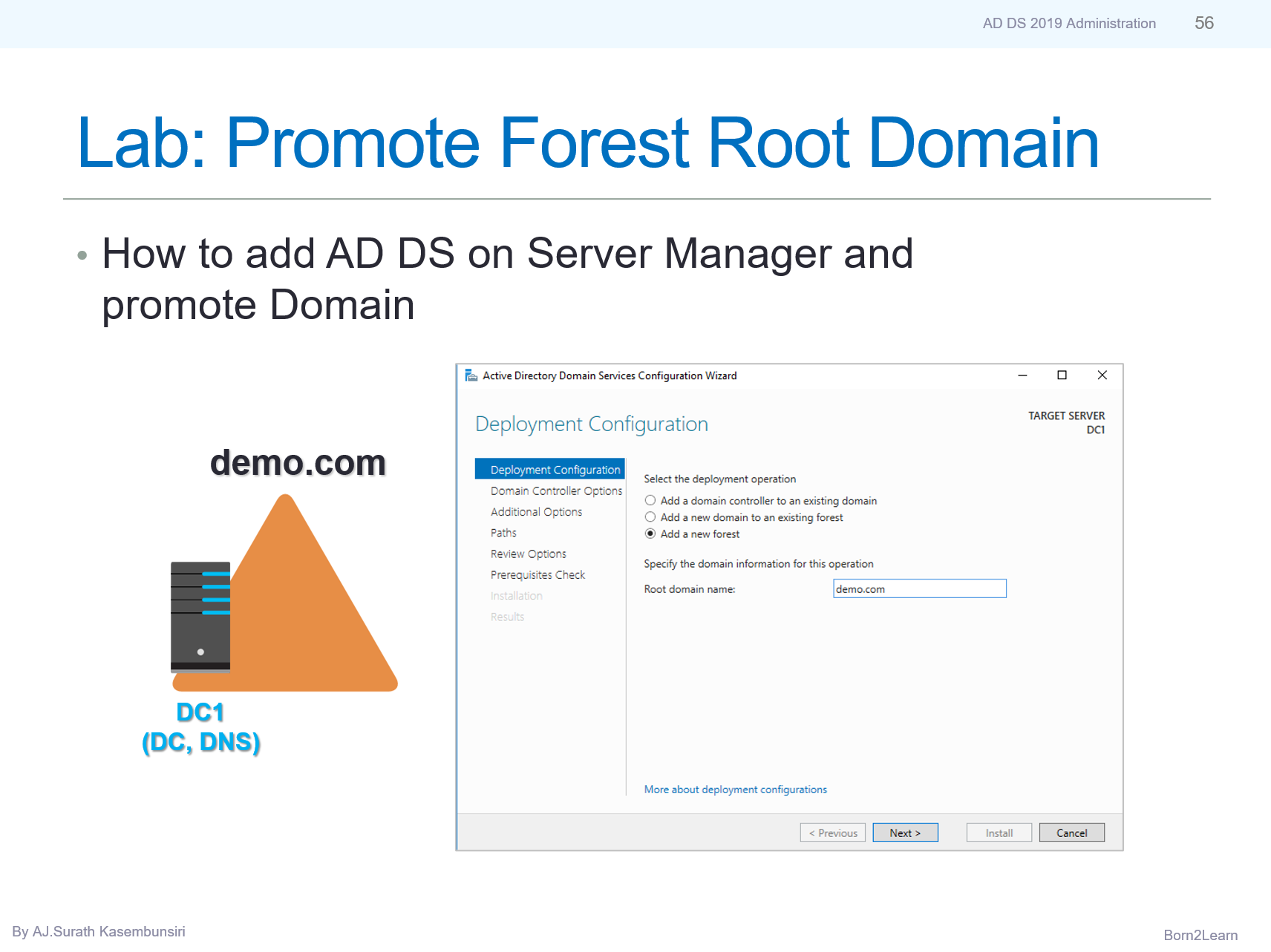 อบรม Active Directory — Born2Learn