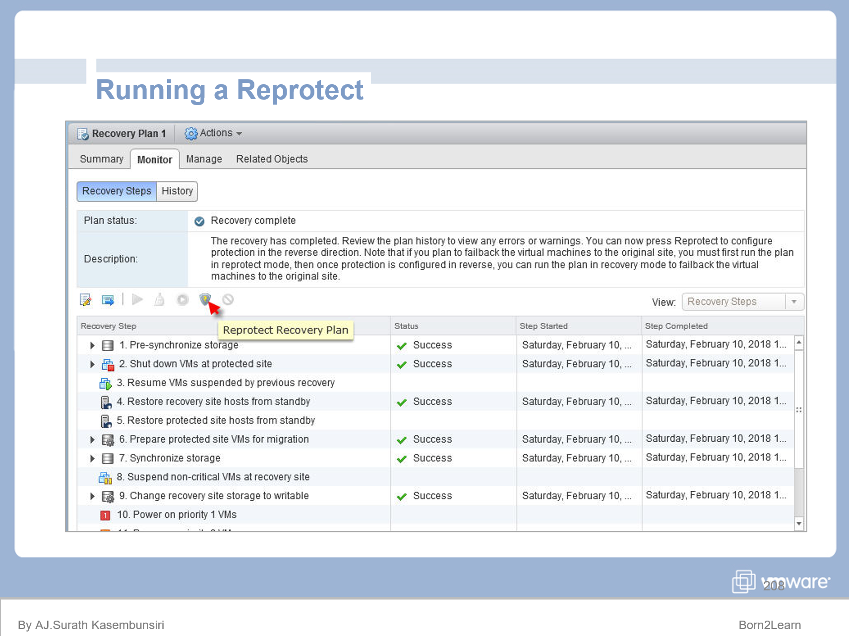 อบรม DR Site with Site Recovery Manager (SRM) — Born2Learn