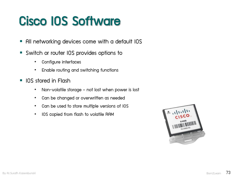 อบรม CCNA สำหรับผู้เริ่มต้น — Born2Learn