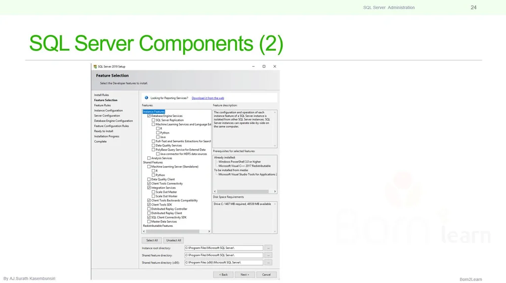 อบรม SQL Server สำหรับผู้ดูแลระบบ — Born2Learn