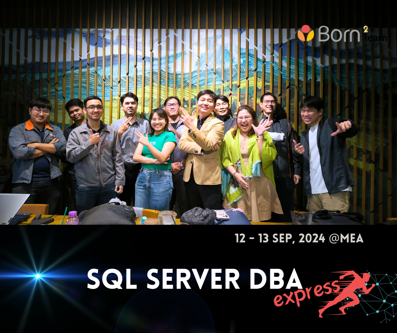 อบรม SQL Server สำหรับผู้ดูแลระบบ (12-13 ก.ย. 2567)@MEA — Born2Learn