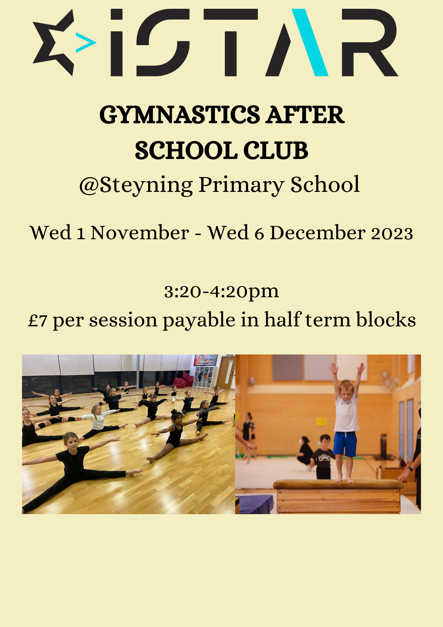 Steyning Primary After School Gymnastics Club — iSTAR Academy