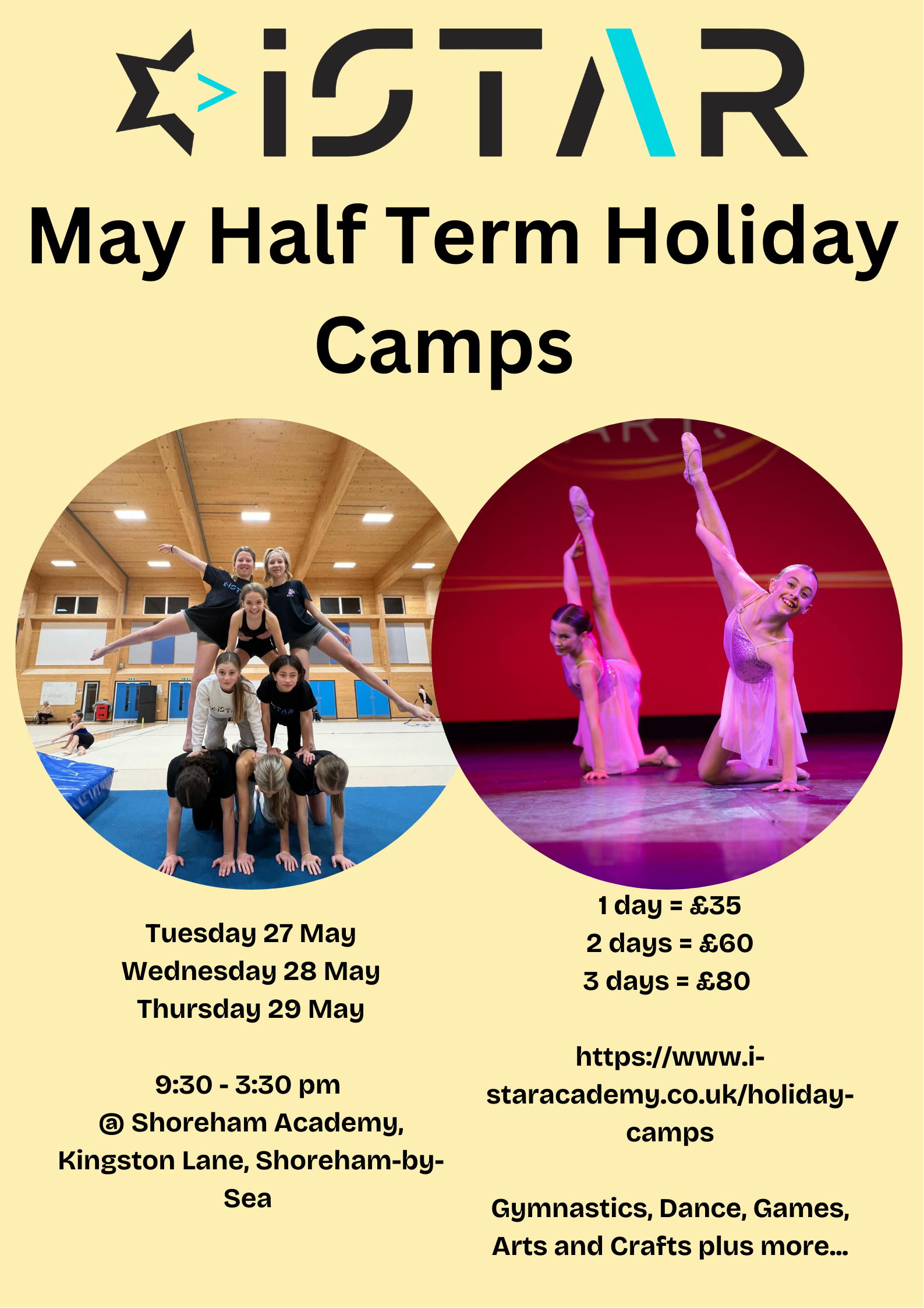 Dance Workshops / Holiday Camps — iSTAR Academy