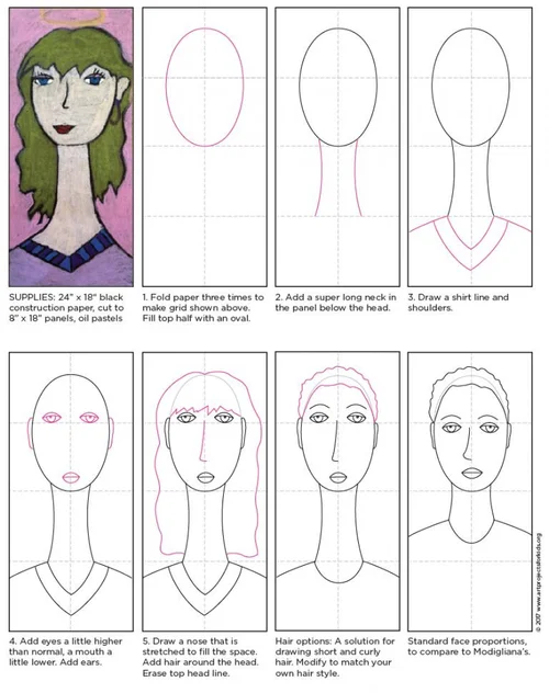 Art Lesson w/ Ms. Jennifer: Amedeo Modigliani — Blowing Rock Art ...