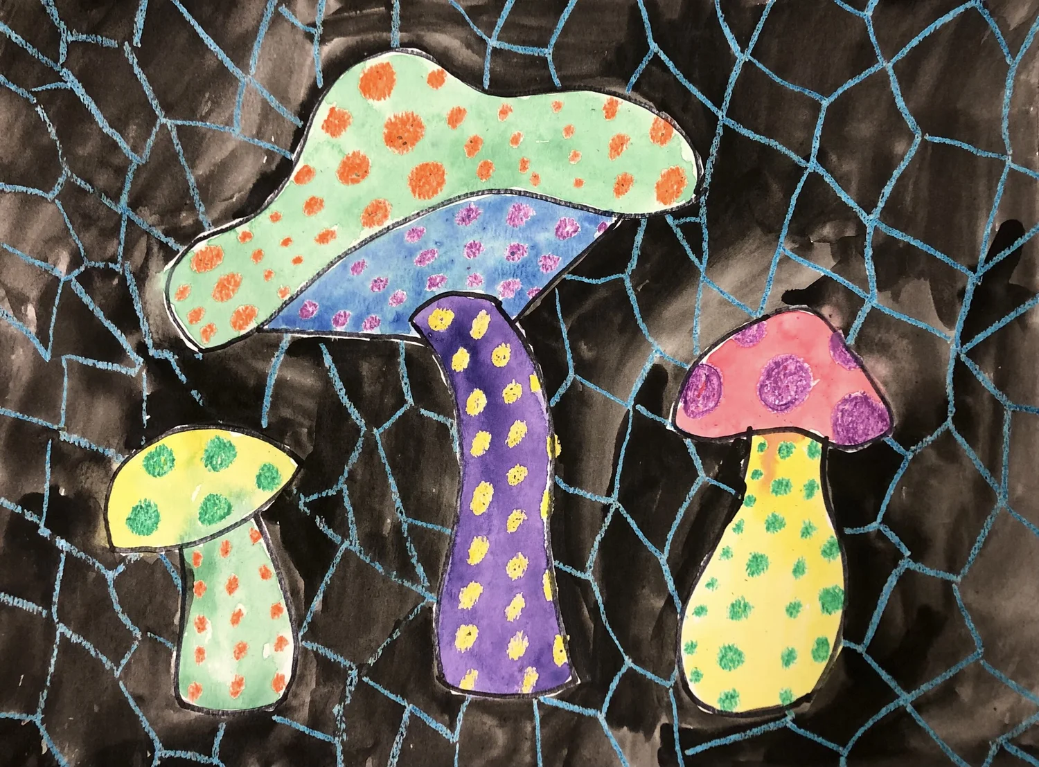 Art Lesson w/ Ms. Jennifer: Yayoi Kusama Dots — Blowing Rock Art ...