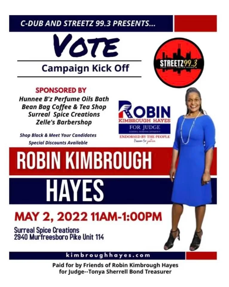 Robin Kimbrough Hayes for Justice