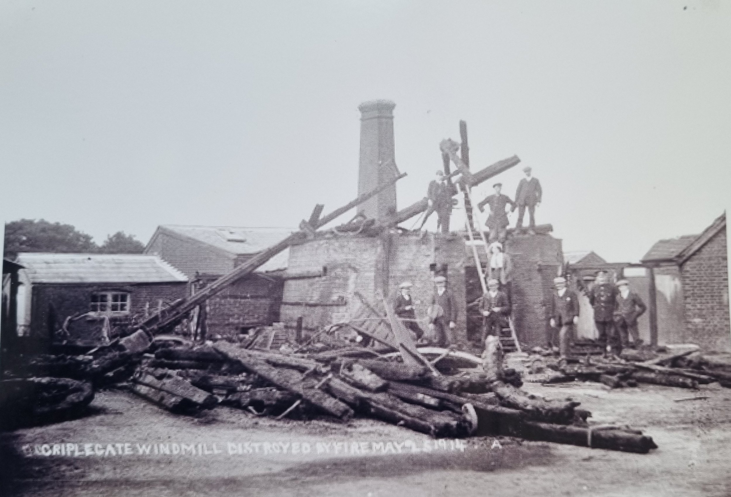 Cripplegate Mill Fire (1914) — Southwater News