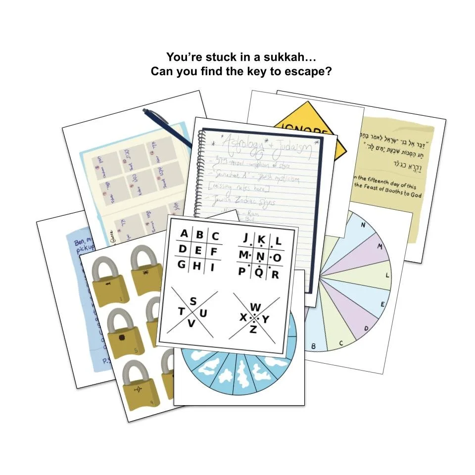 A Way With Words - a printable Yom Kippur activity for kids, teens, and ...