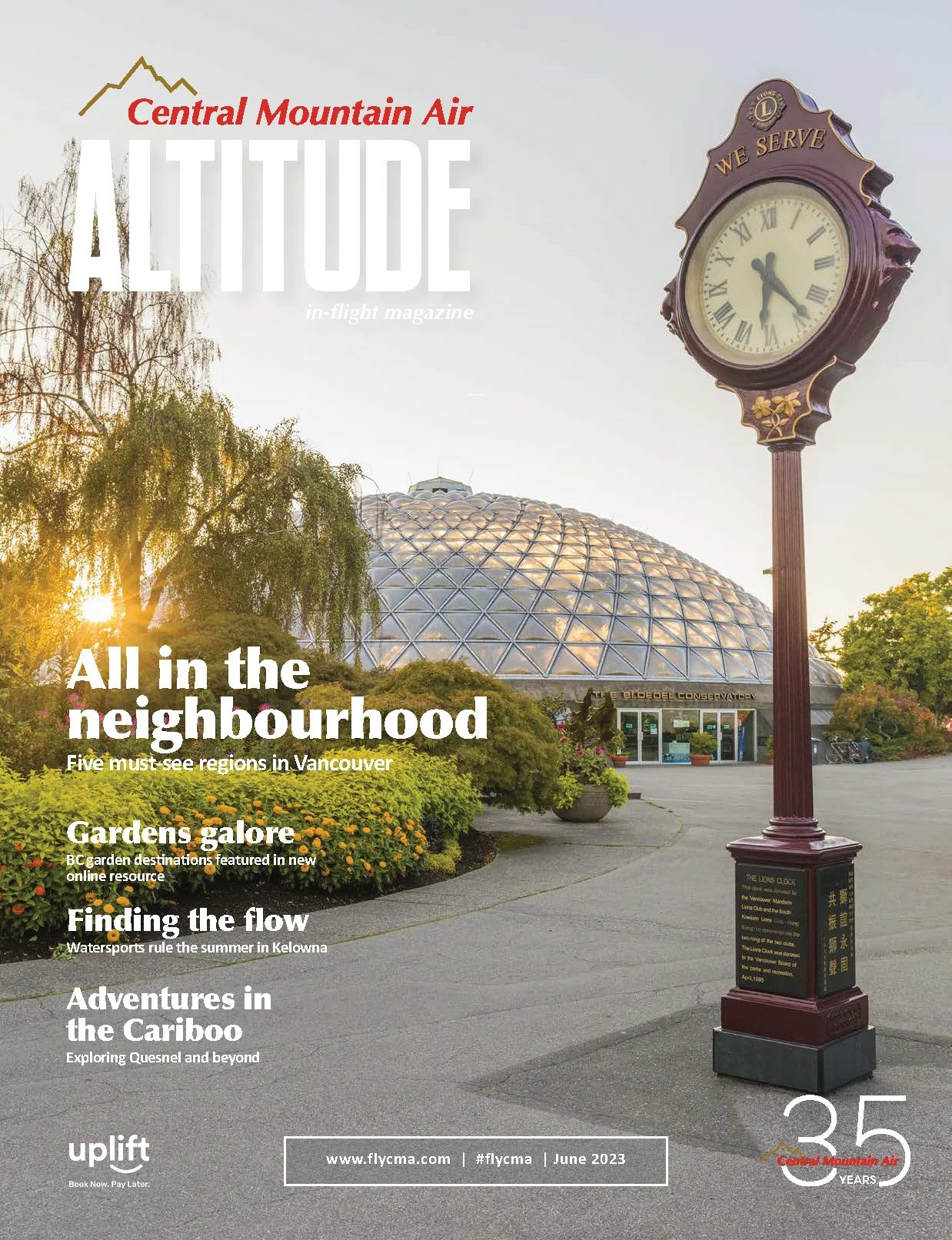 CMA Inflight Magazine – Altitude - June 2023 Edition — Central Mountain Air