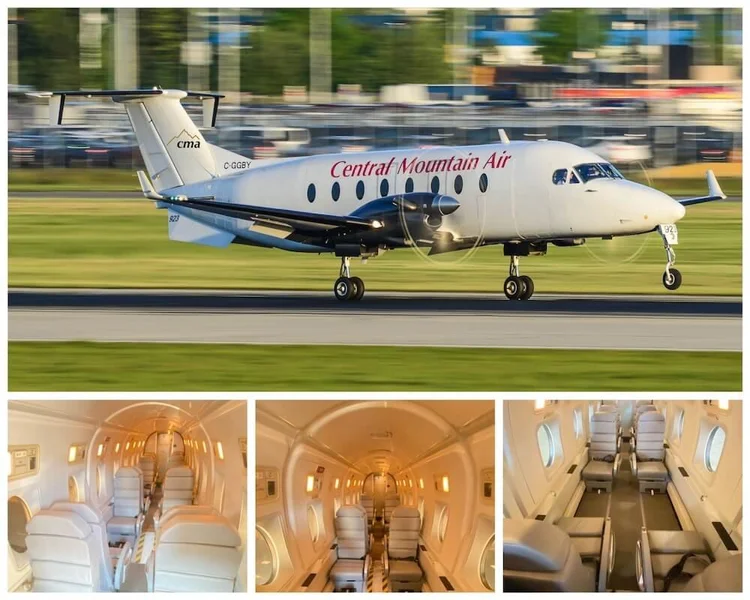 Central Mountain Air Unveils Executive Configuration for B1900D ...